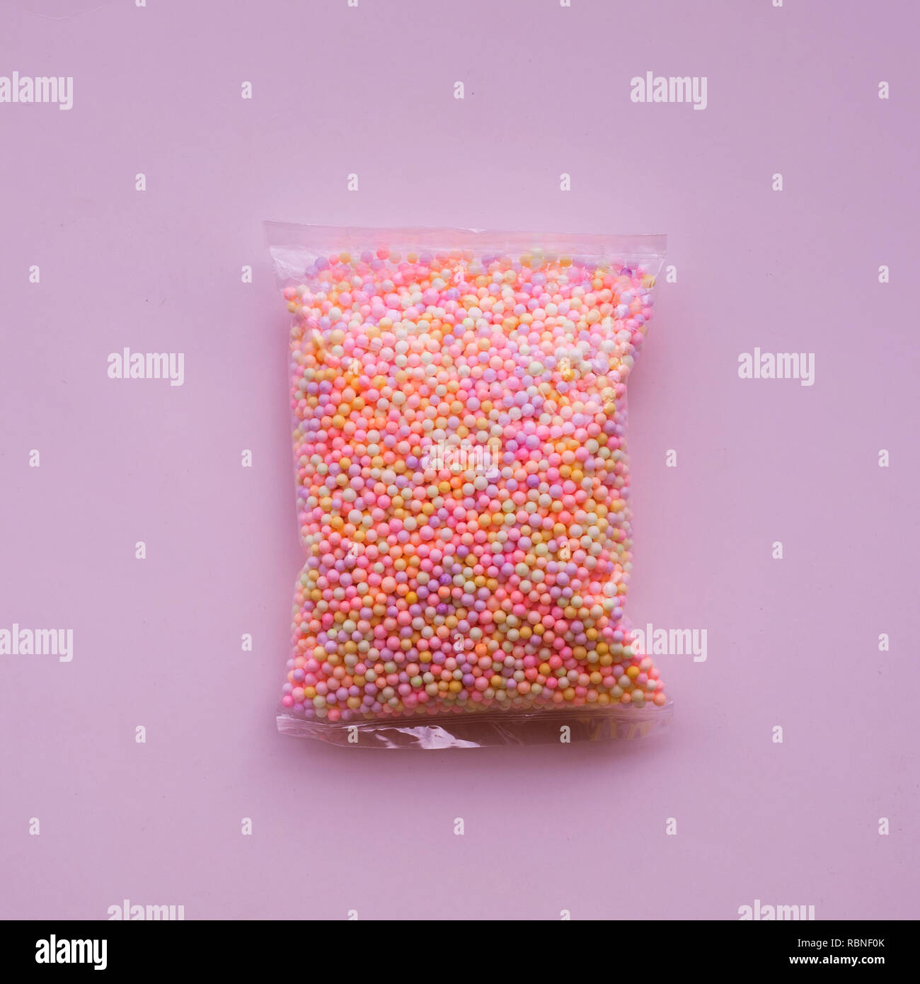 Colorful Polystyrene foam.creativity concepts ideas Stock Photo - Alamy