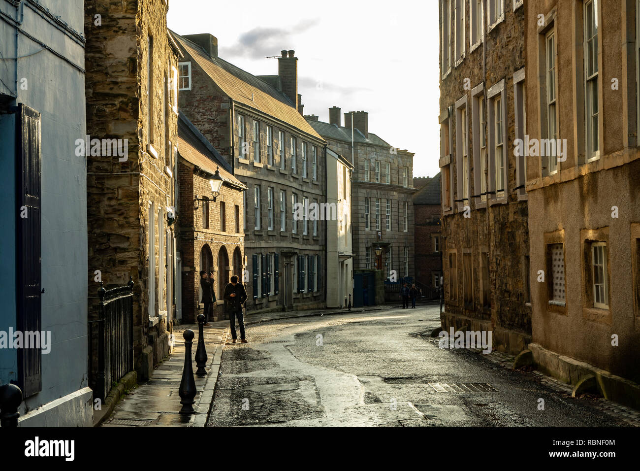 South Bailey, Durham, City, County Durham Stock Photo - Alamy