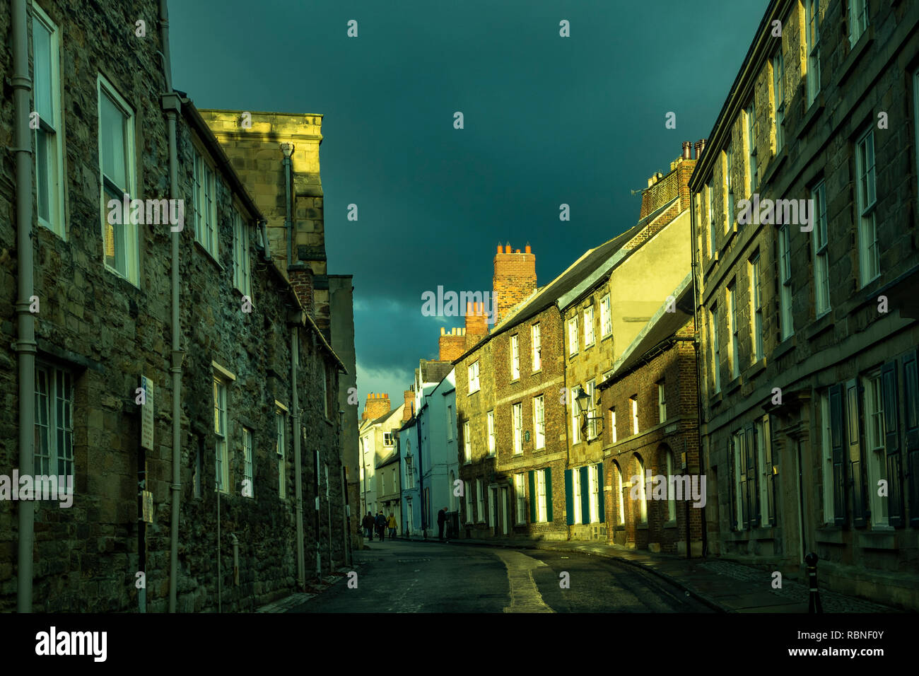 South Bailey, Durham City, County Durham Stock Photo - Alamy