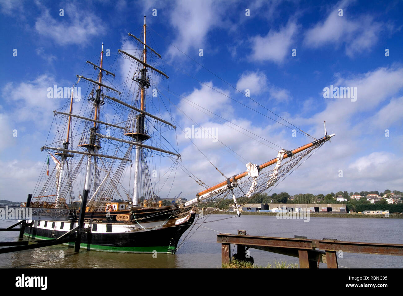 Dunbrody Famine Ship, New Ross, County Wexford, Ireland Stock Photo - Alamy