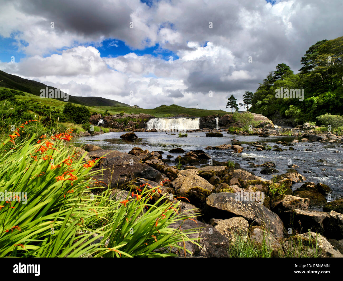 Aasleagh falls mayo ireland hi-res stock photography and images - Alamy