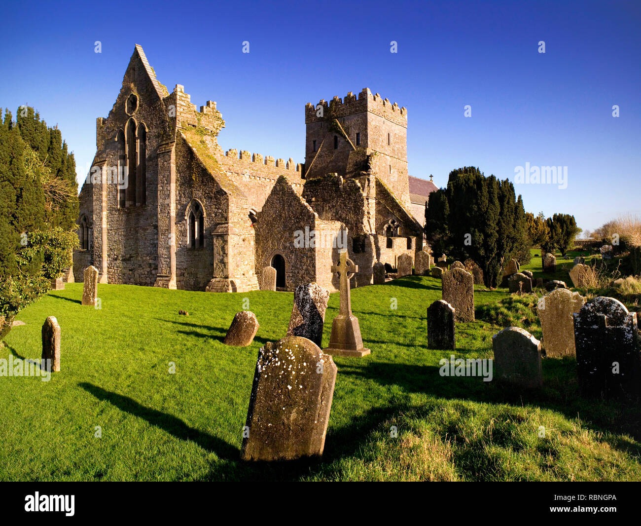 St.Mary's Church, Gowran, Kilkenny Stock Photo - Alamy