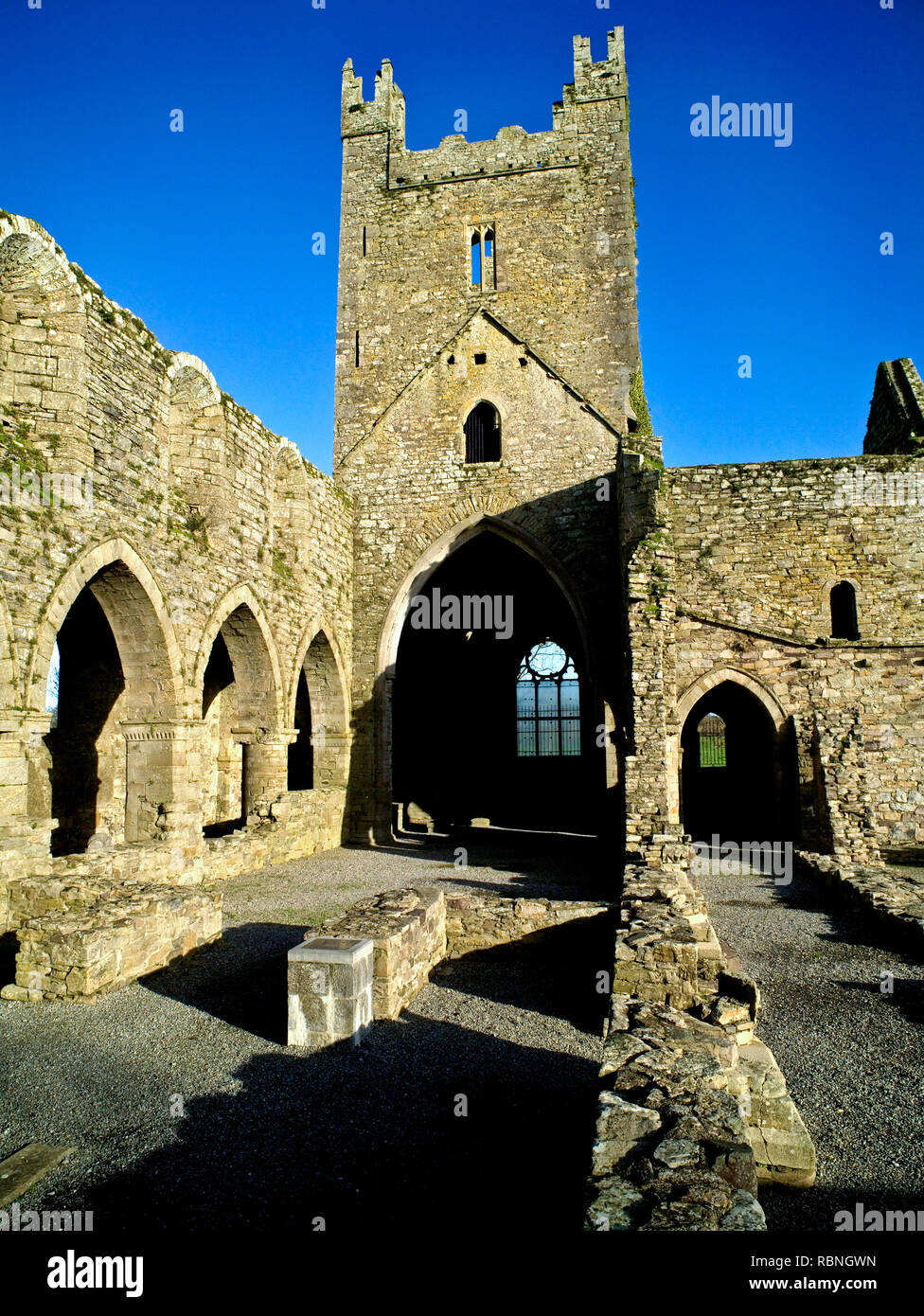 Jerpoint abbey ruins hi-res stock photography and images - Alamy