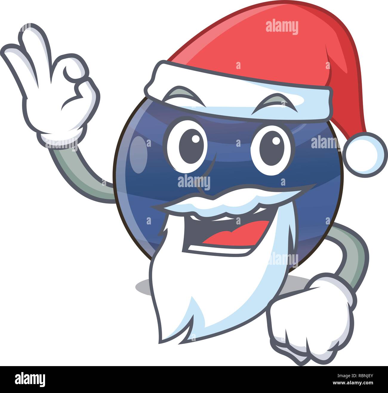 Santa picture neptune planet in cartoon form Stock Vector Image & Art ...