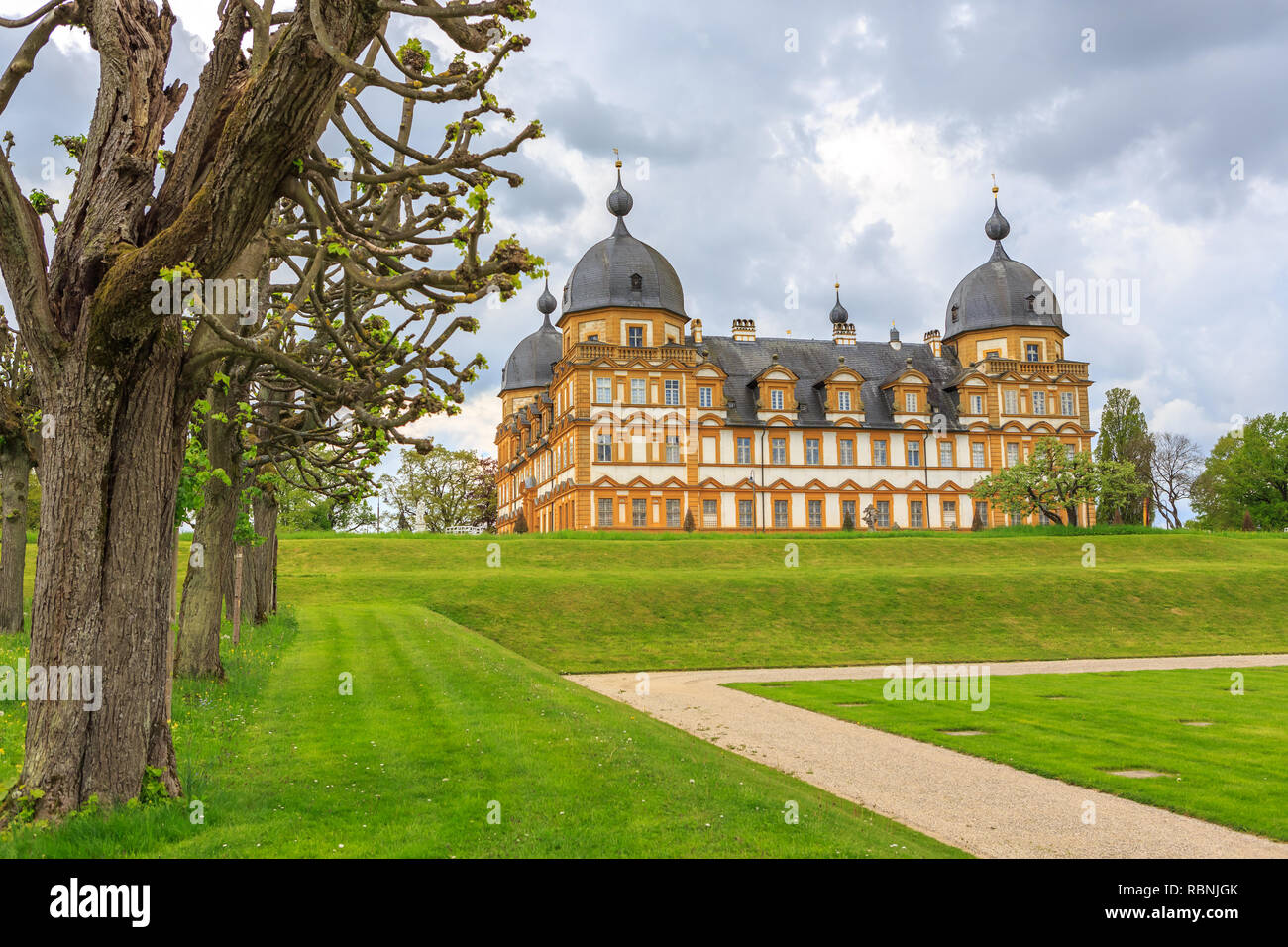 Schloss seehof castle palace seehof hi-res stock photography and images ...