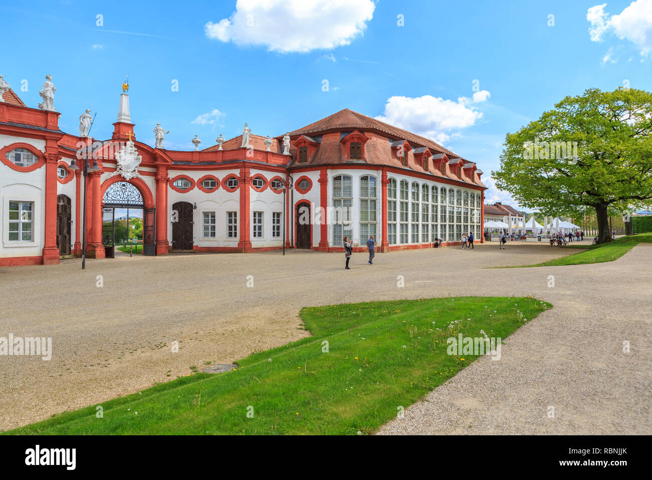 Schloss seehof castle palace seehof hi-res stock photography and images ...