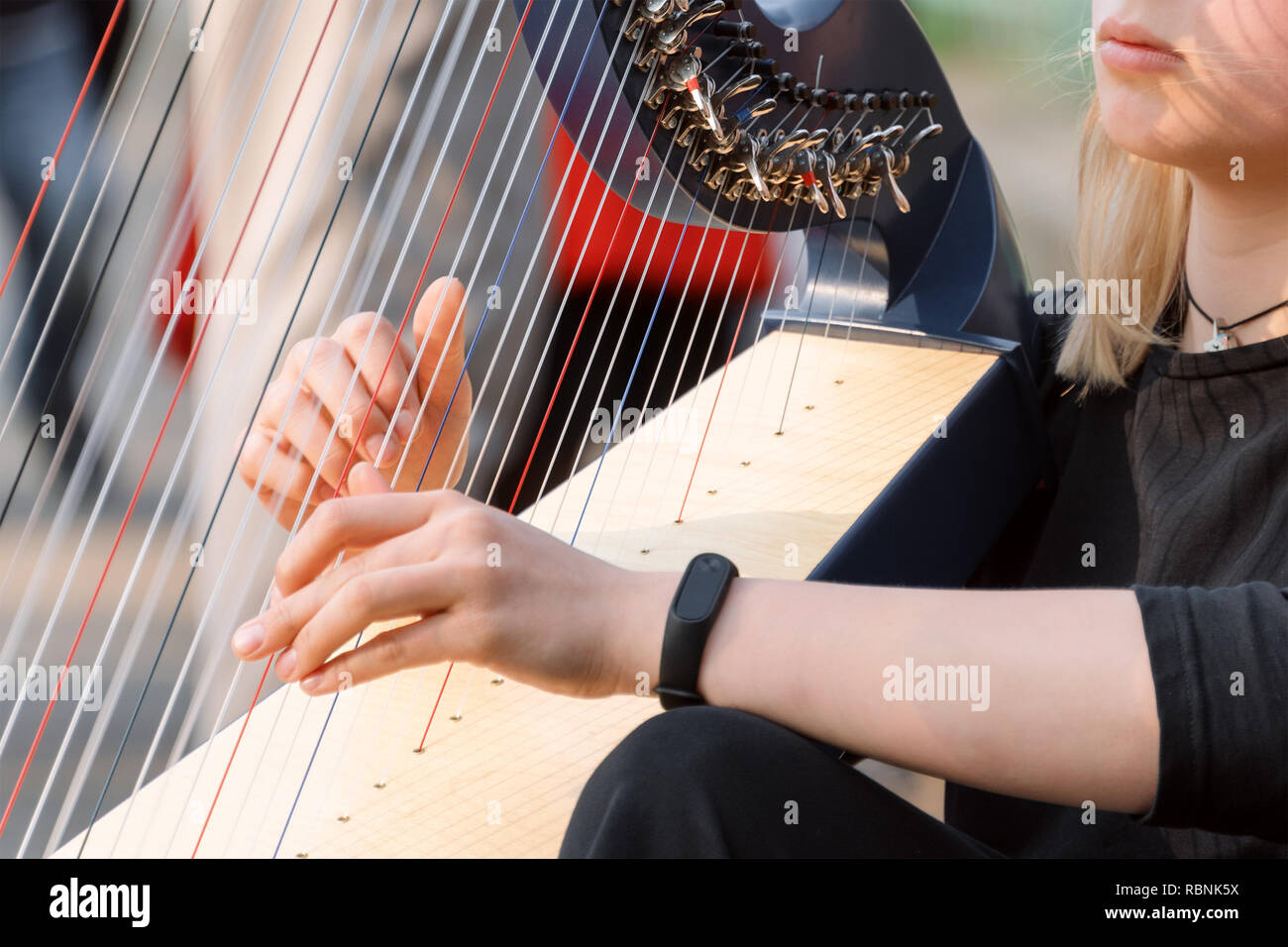Classical Harp High Resolution Stock Photography and Images - Alamy