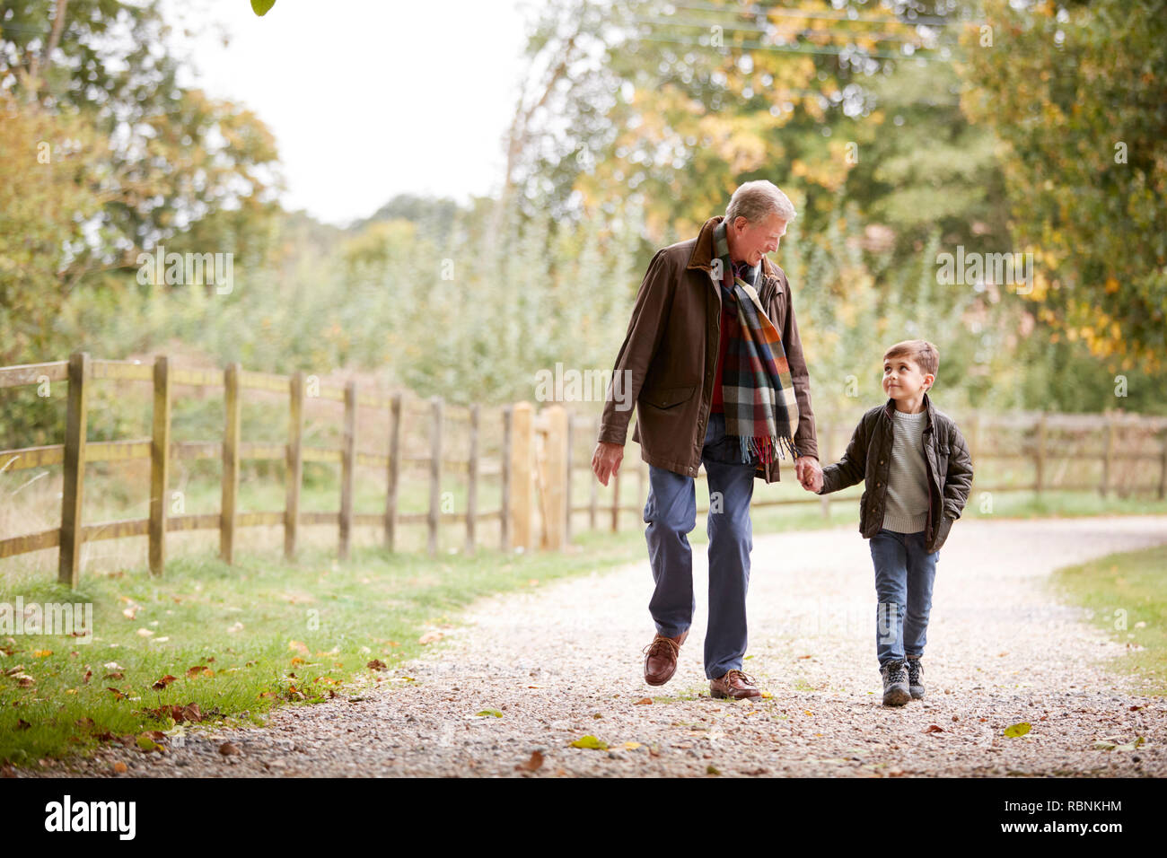 Grandfather together hi-res stock photography and images - Alamy