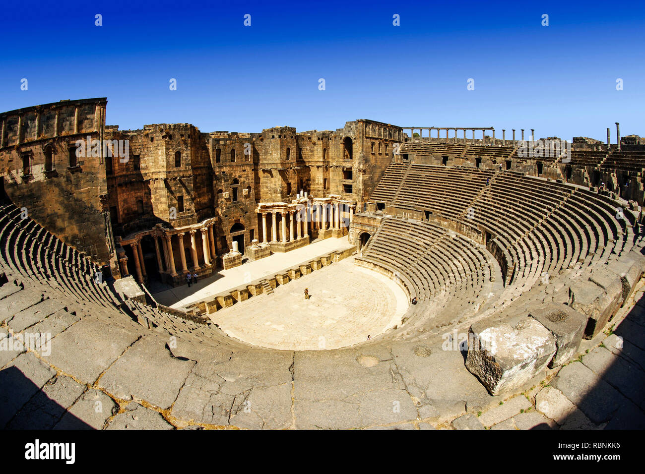 Ancient bosra amphitheatre hi-res stock photography and images - Alamy