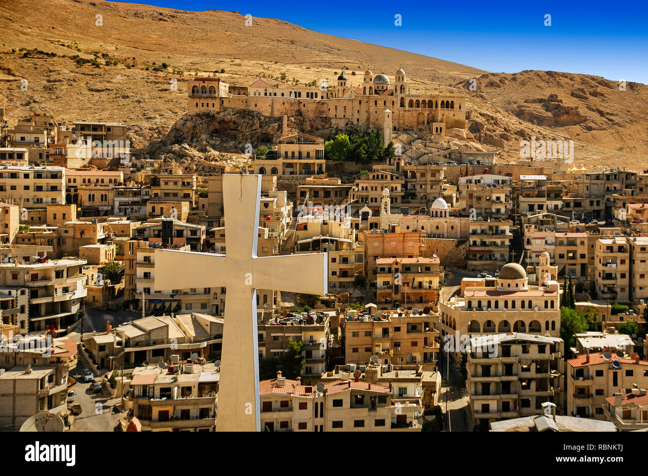 Saidnaya convent monastery syria hi-res stock photography and images ...