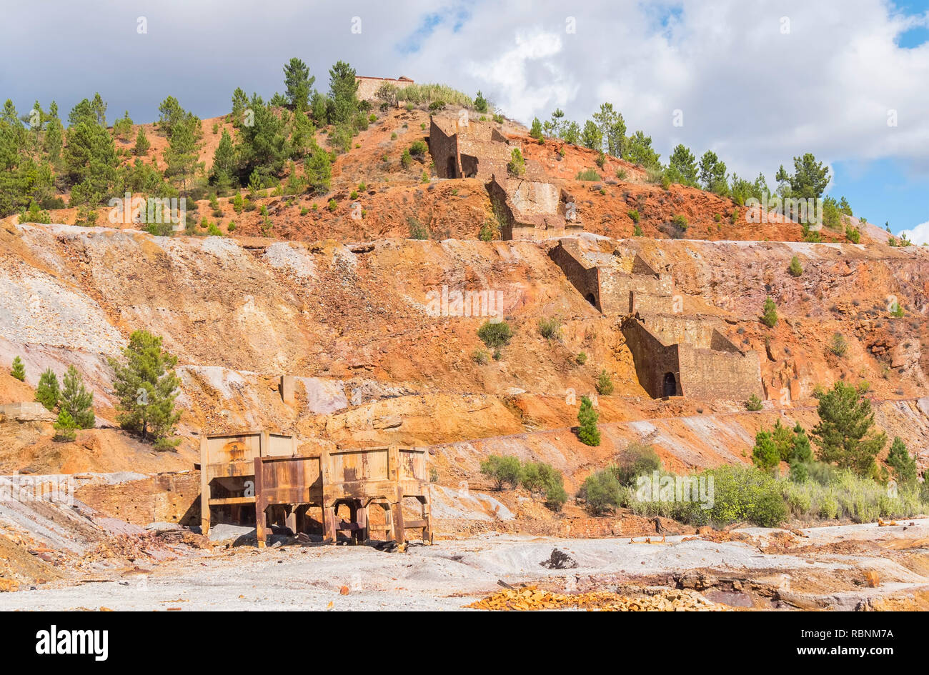 Old gold mine locomotive hi-res stock photography and images - Alamy