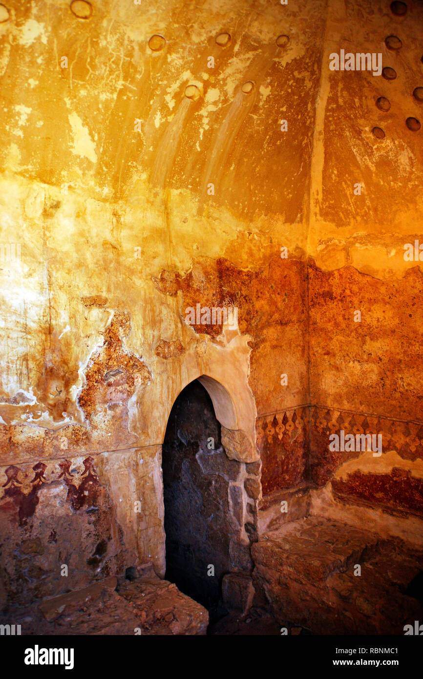 Hamam bath at the Ismaelien castle, also called Hashishin chateau des ...