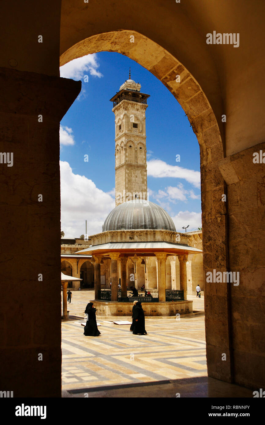 Great mosque of aleppo hi-res stock photography and images - Alamy