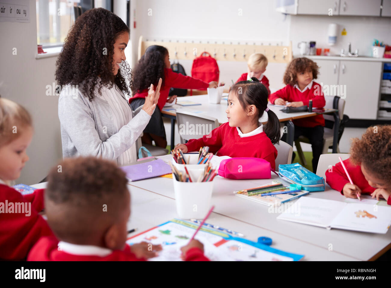 Kindergarten classroom hi-res stock photography and images - Alamy