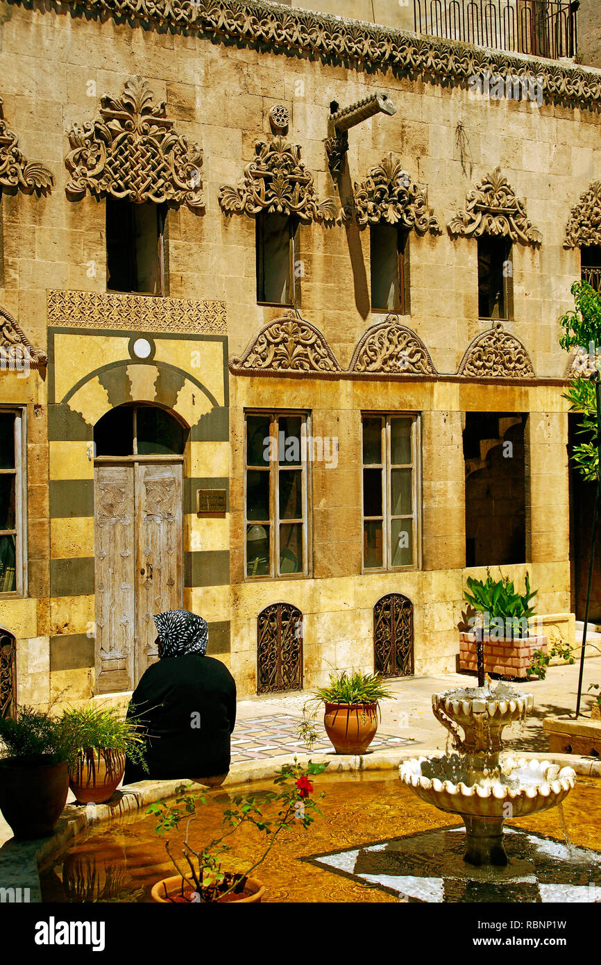 Aleppo Traditions Museum. Syria, Middle East Stock Photo - Alamy