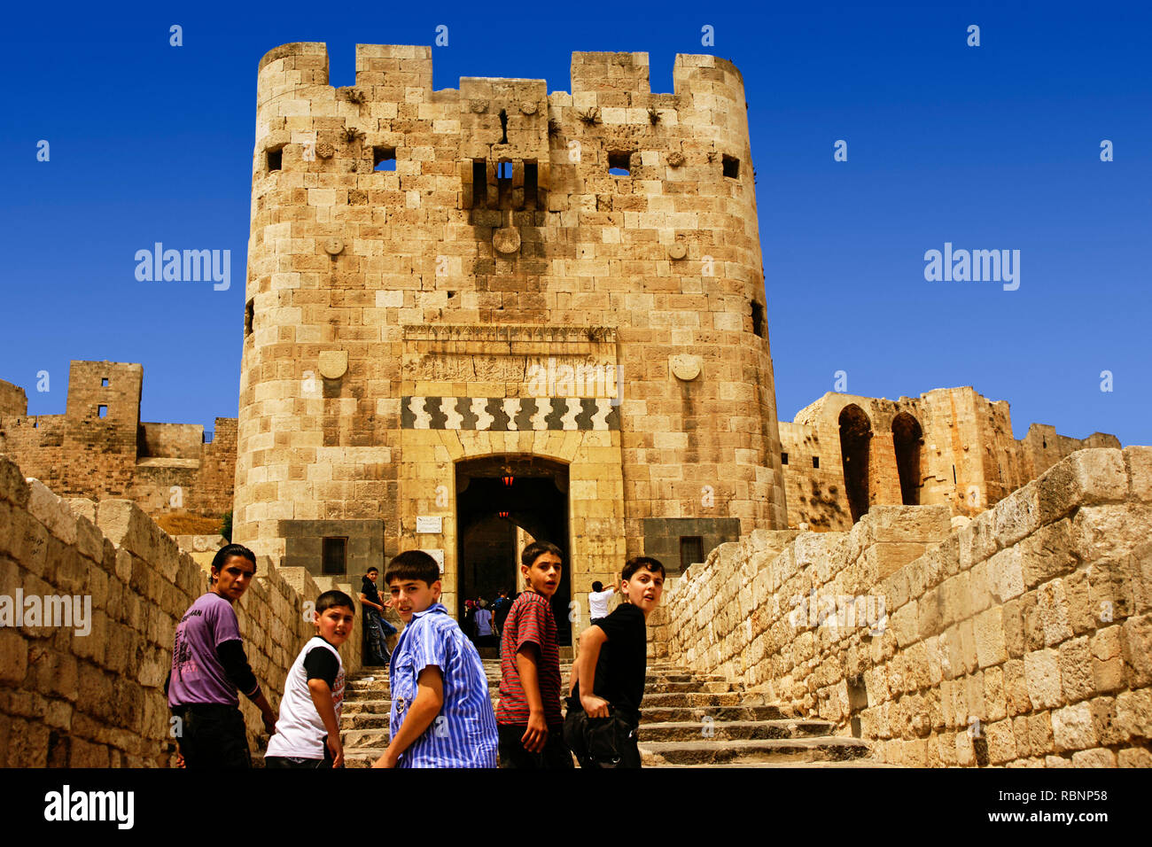 Aleppo castle hi-res stock photography and images - Alamy