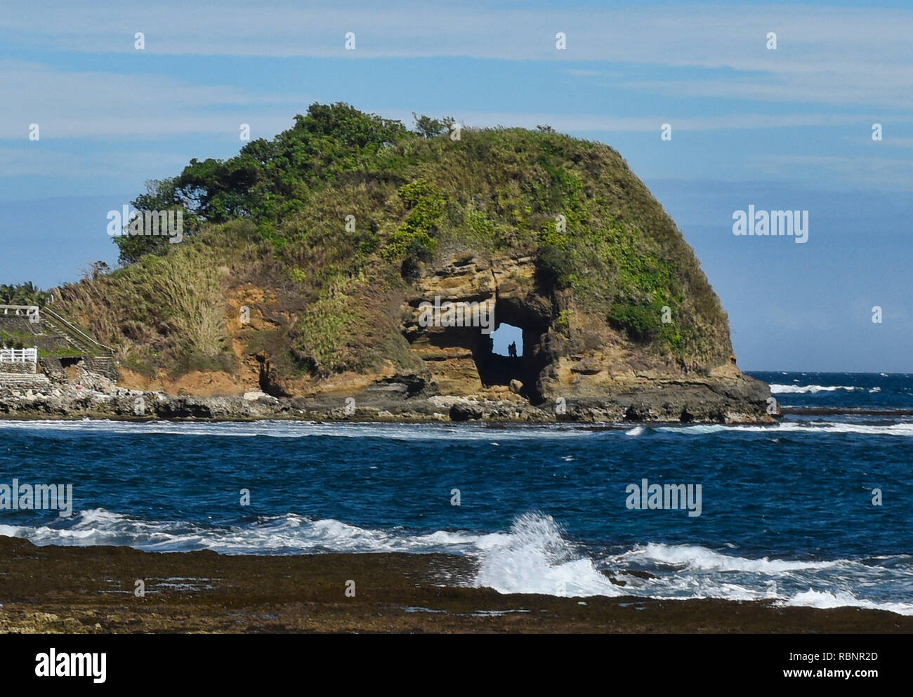 Bantay Abot Cave and beautiful seascape, Pagudpud, Luzon, Philippines ...