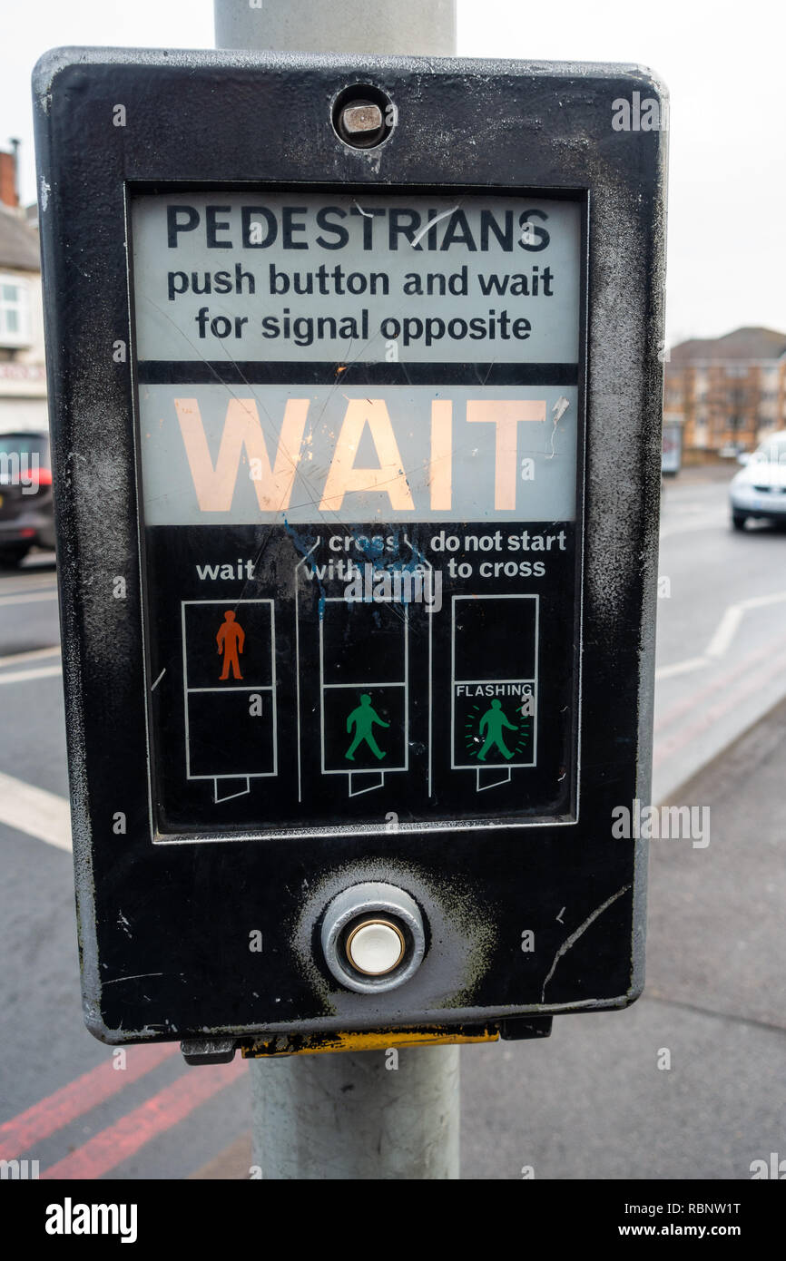 Pedestrian control box hi-res stock photography and images - Alamy