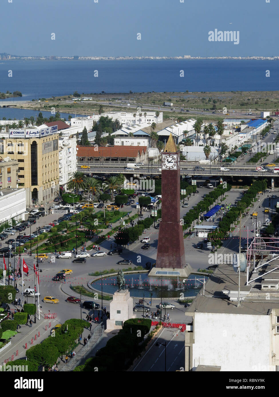 Clock tower tunis tunisia africa hi-res stock photography and images ...