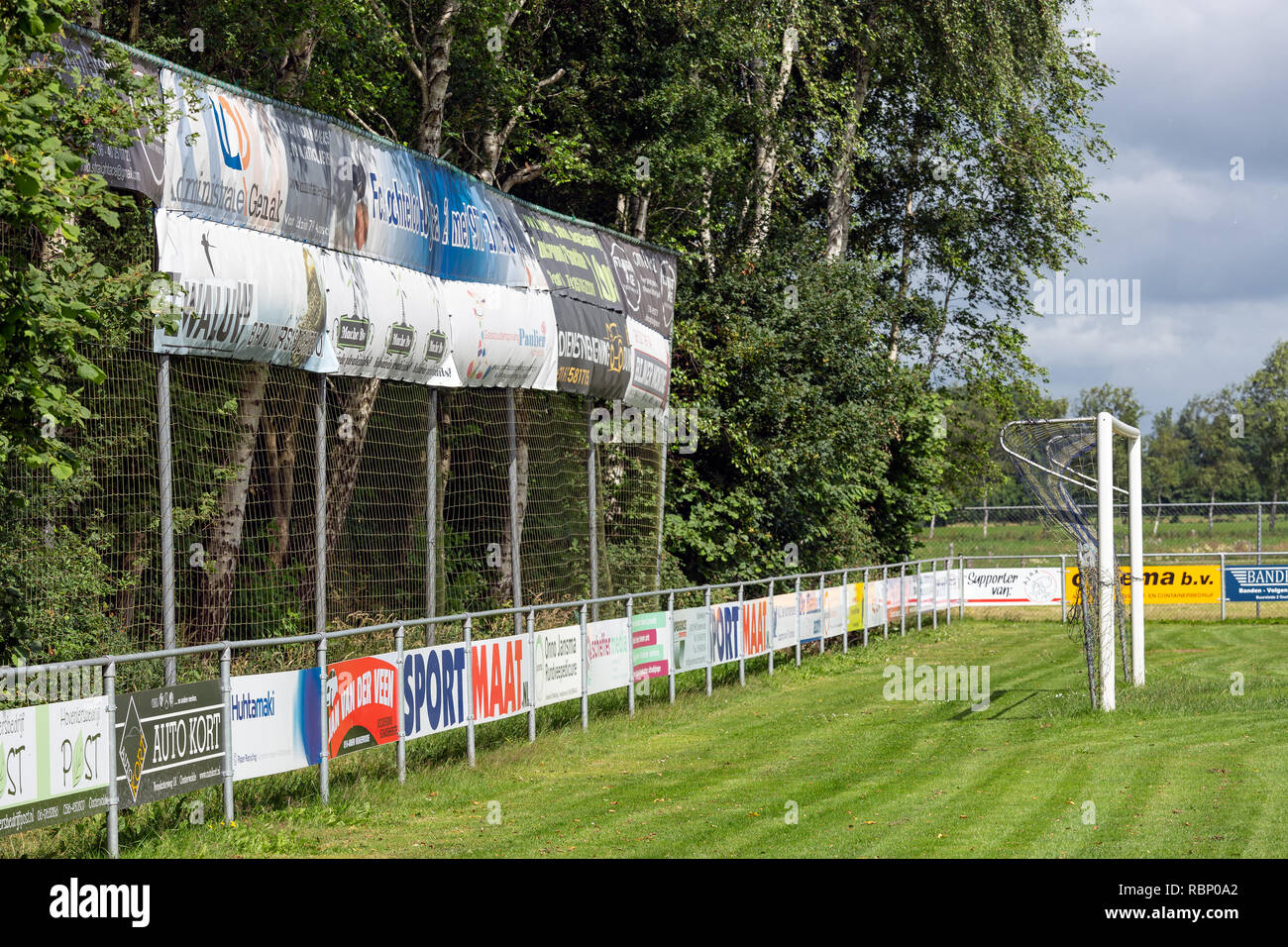 Football stadium billboard hi-res stock photography and images - Alamy