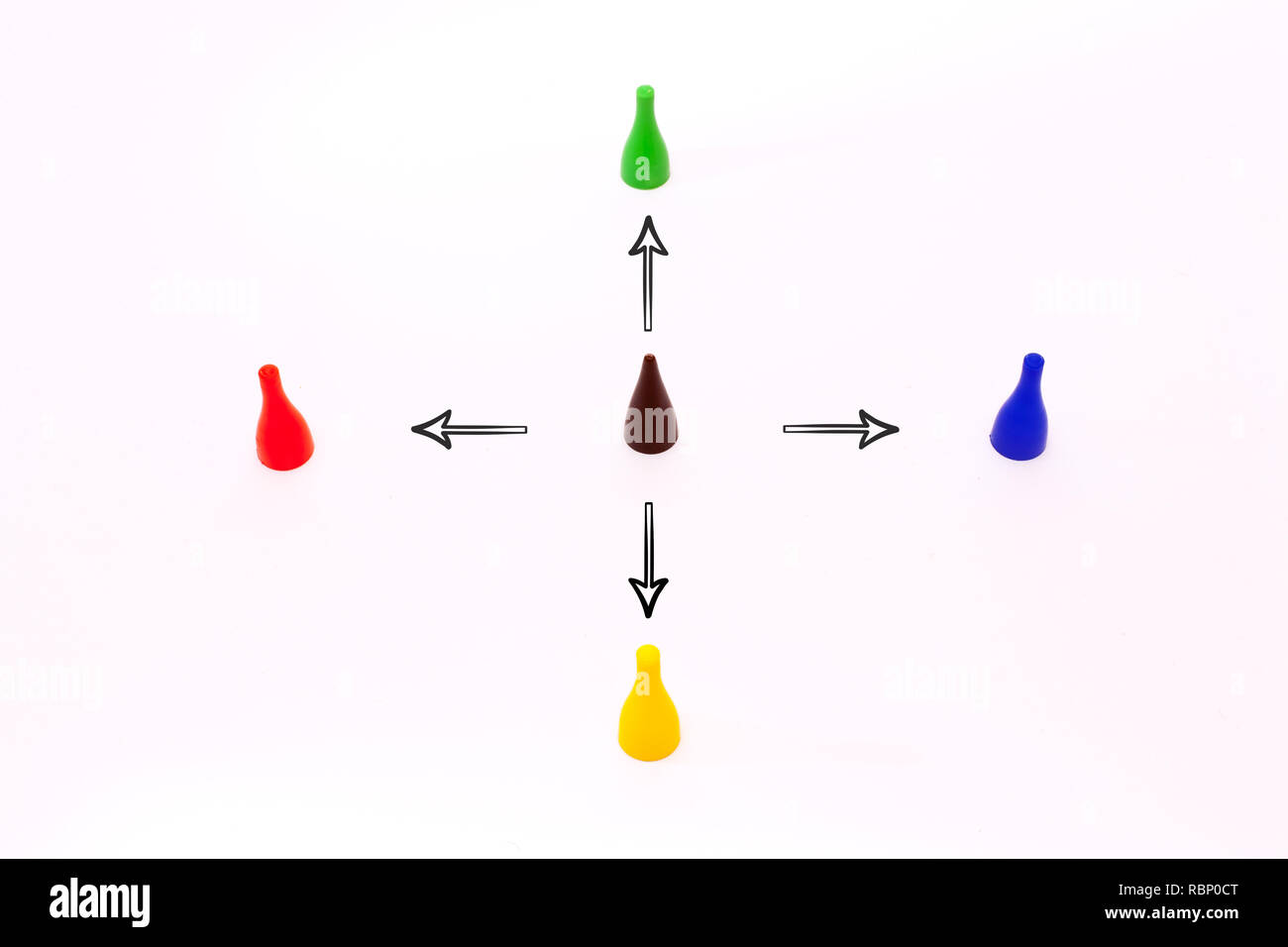 Abstract teamwork hi-res stock photography and images - Alamy