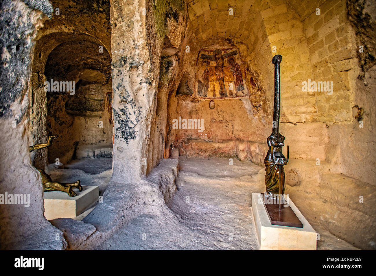 Italy Basilicata Matera - Sasso Barisano Complesso Monumentale Rupestre ...