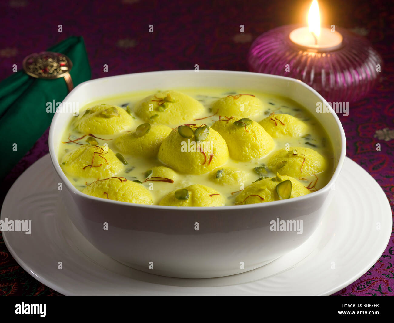 Indian sweet rasmalai, India, Asia Stock Photo - Alamy