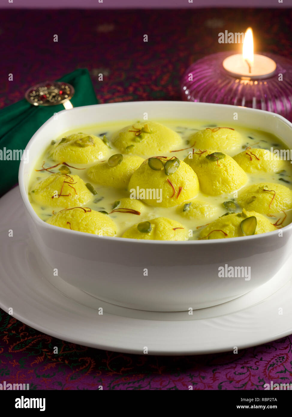 Indian sweet rasmalai, India, Asia Stock Photo - Alamy