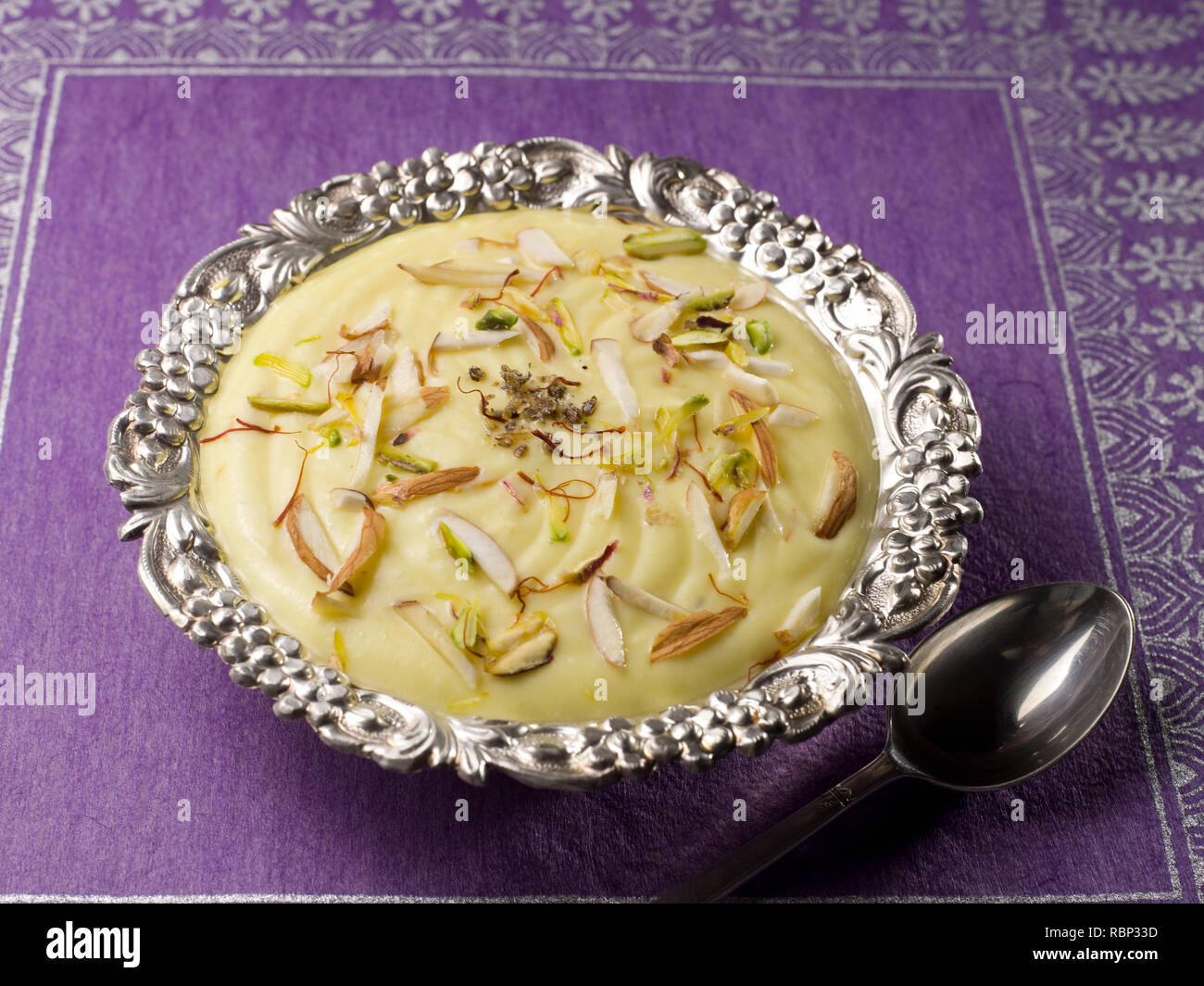 Indian silver bowl hi-res stock photography and images - Alamy