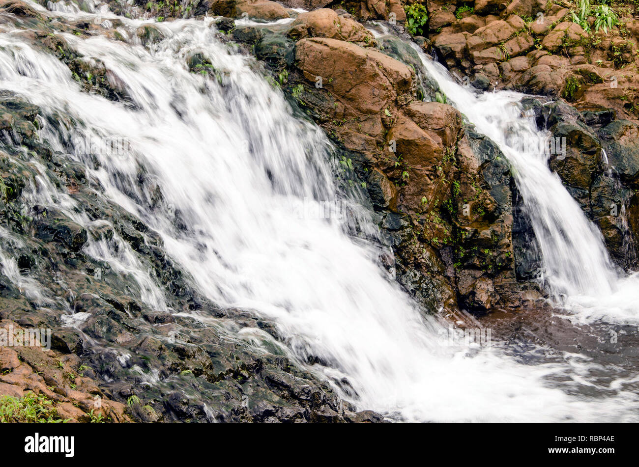 Kavlesad point waterfall, Sindhudurg, Maharashtra, India, Asia Stock ...