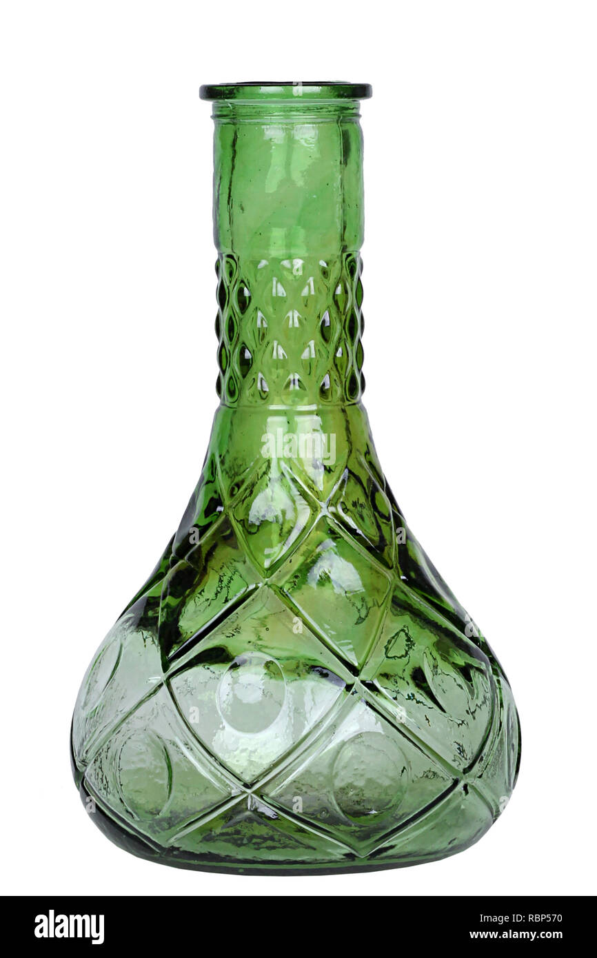 Tall Tall Hookah Tank in Green Stock Photo - Alamy