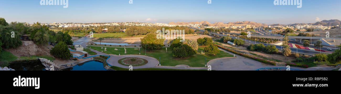Muscat skyline night hi-res stock photography and images - Alamy