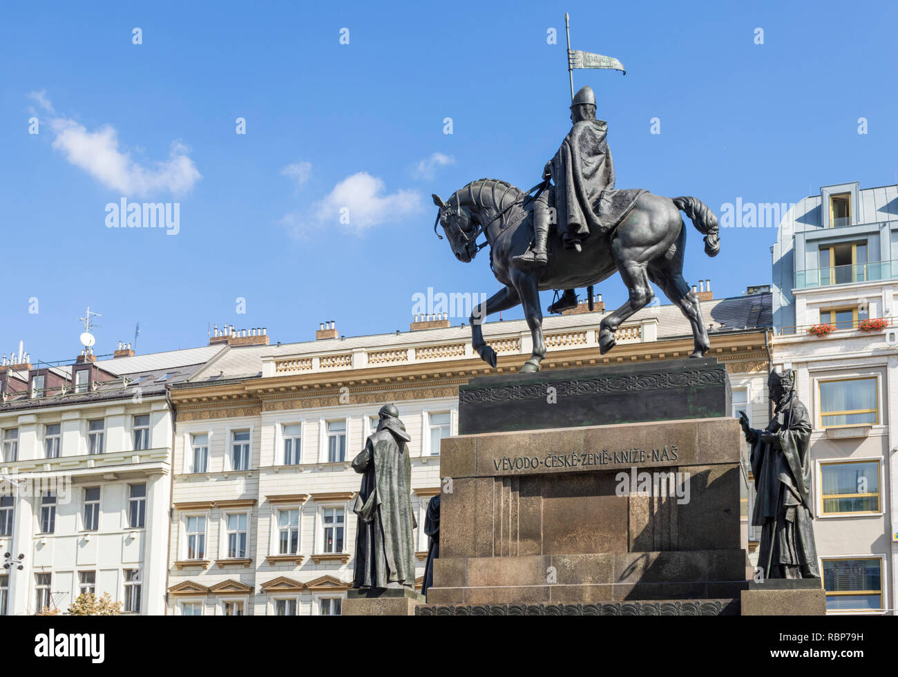 Prague statue of St Wenceslas Wenceslas Monument wenceslas square ...