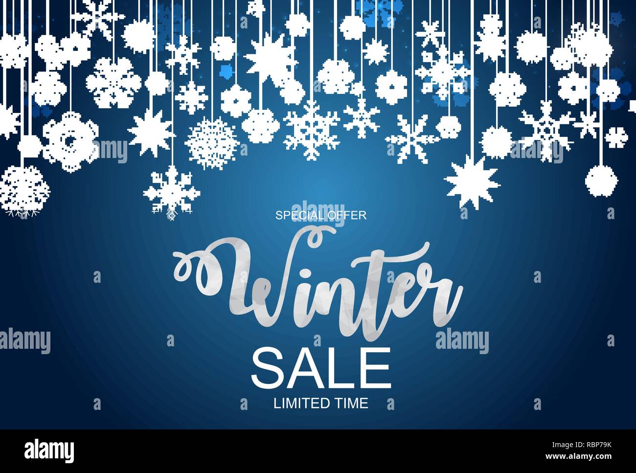 Winter Sale Background Special Offer Banner Background for Business and ...