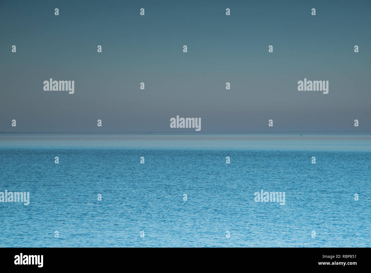 vastness of open ocean - blue water and horizon Stock Photo - Alamy