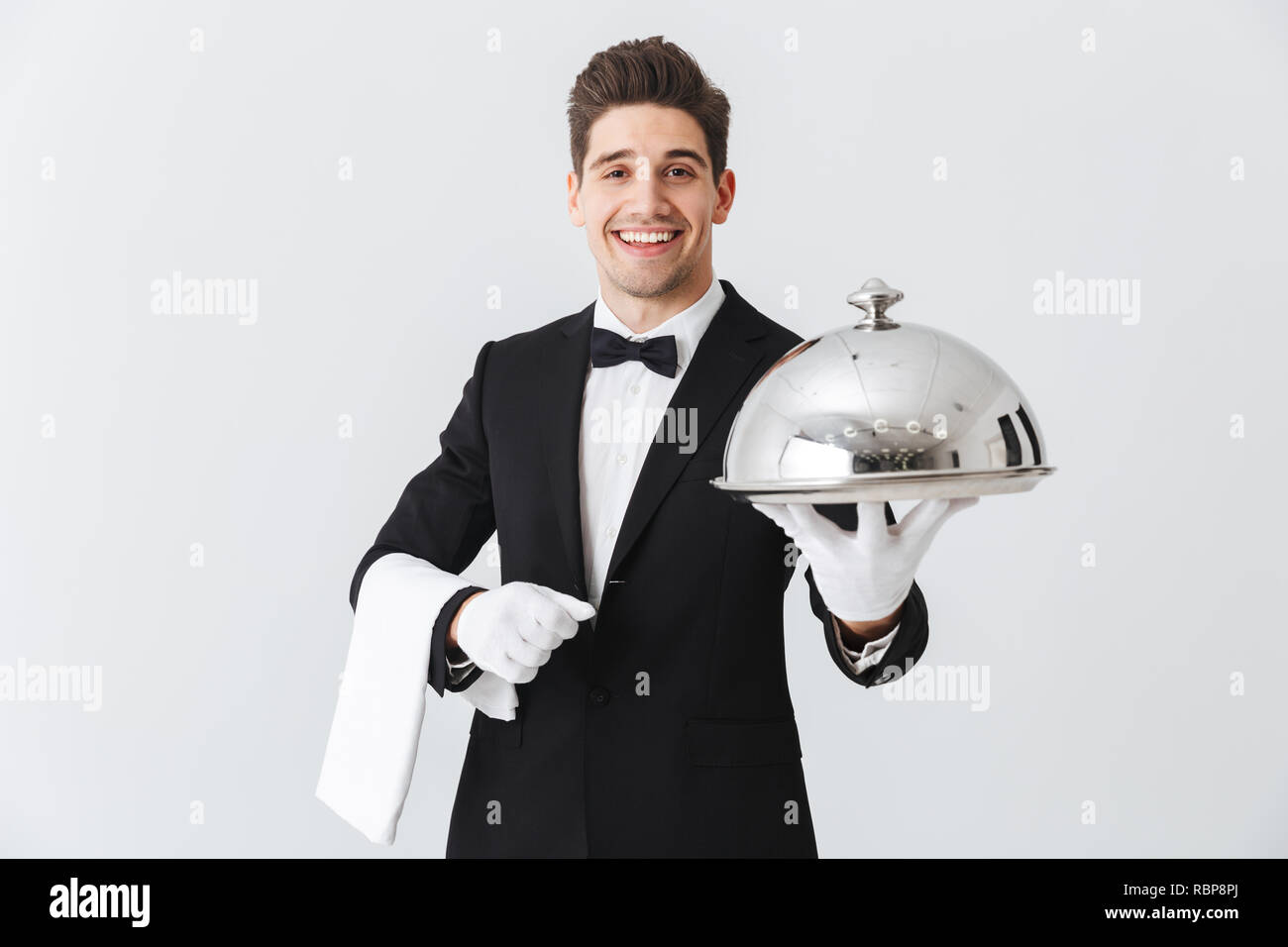 Waiters Serving Tray
