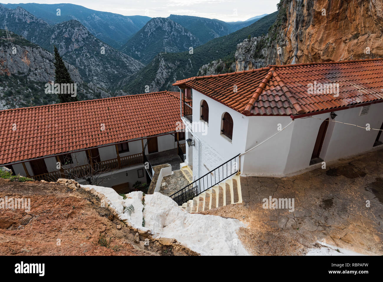 Part of the historical Monastery of Panagia Elona, dedicated to Virgin ...