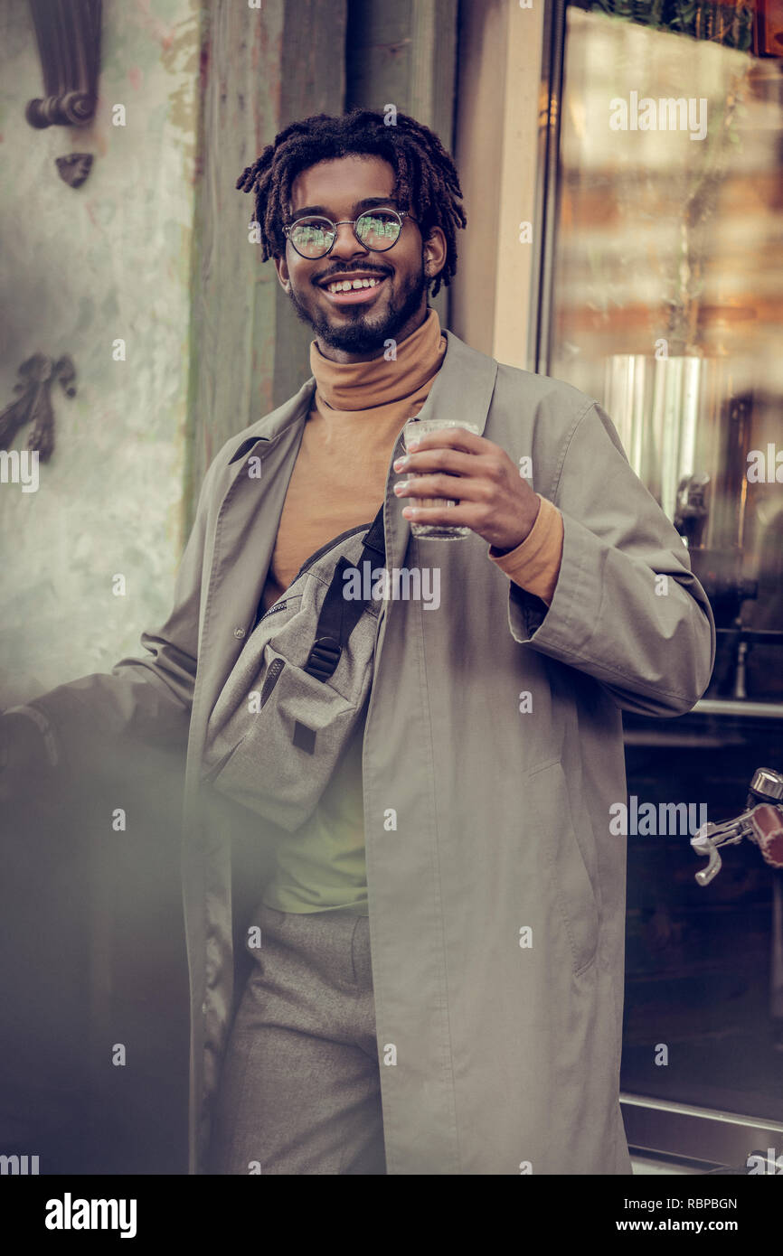 Handsome international male person looking at camera Stock Photo - Alamy
