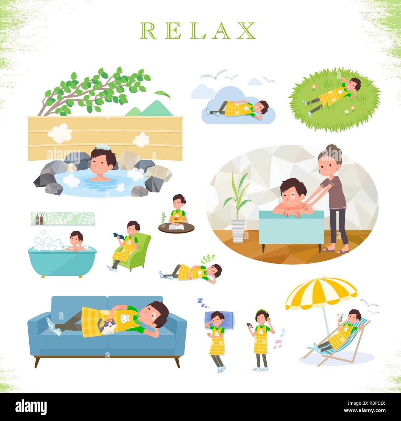 Childminder Stock Vector Images - Alamy