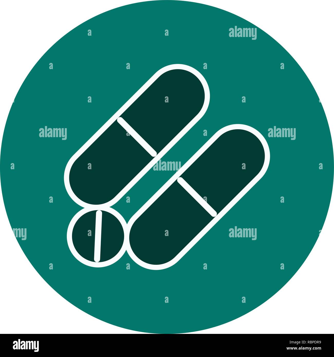Vector Medicines Icon Stock Vector Image & Art - Alamy