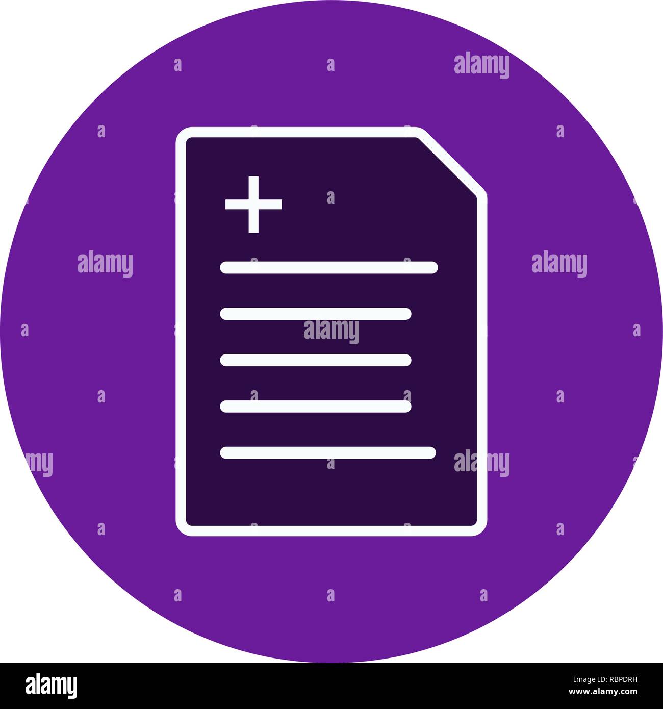 Vector Report Icon Stock Vector Image & Art - Alamy