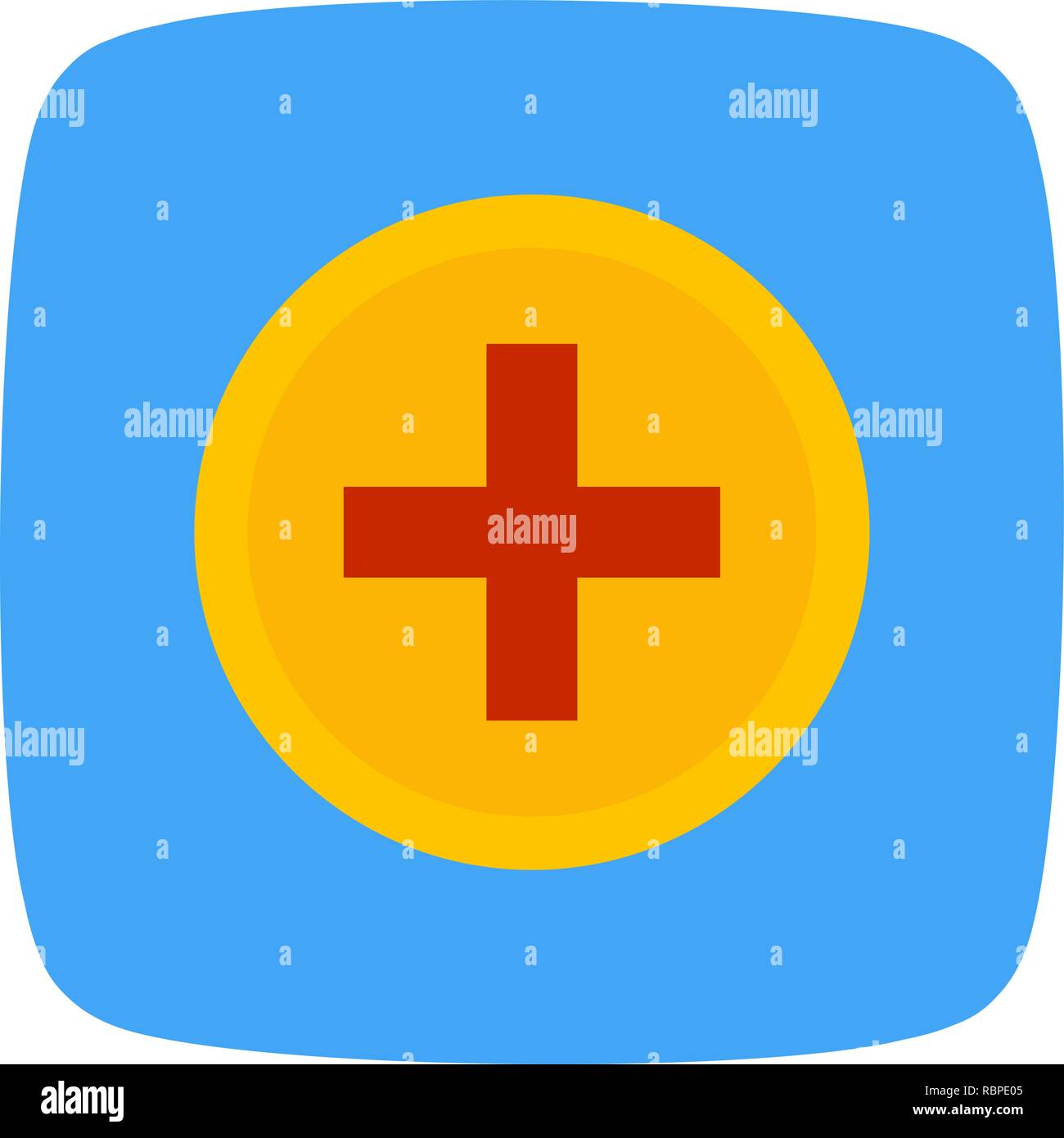 Vector Medical Sign Icon Stock Vector Image & Art - Alamy