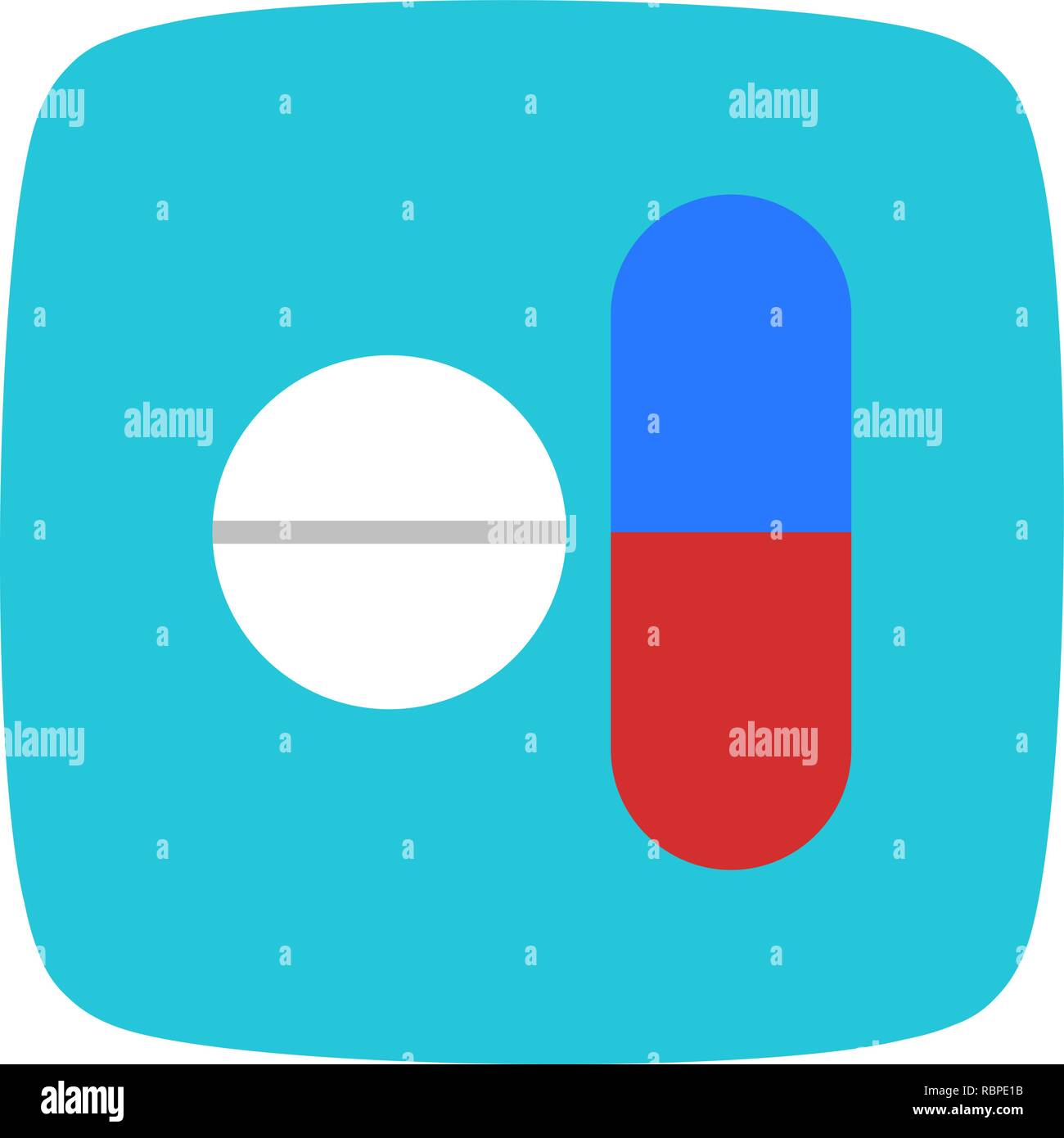 Vector Medicines Icon Stock Vector Image & Art - Alamy