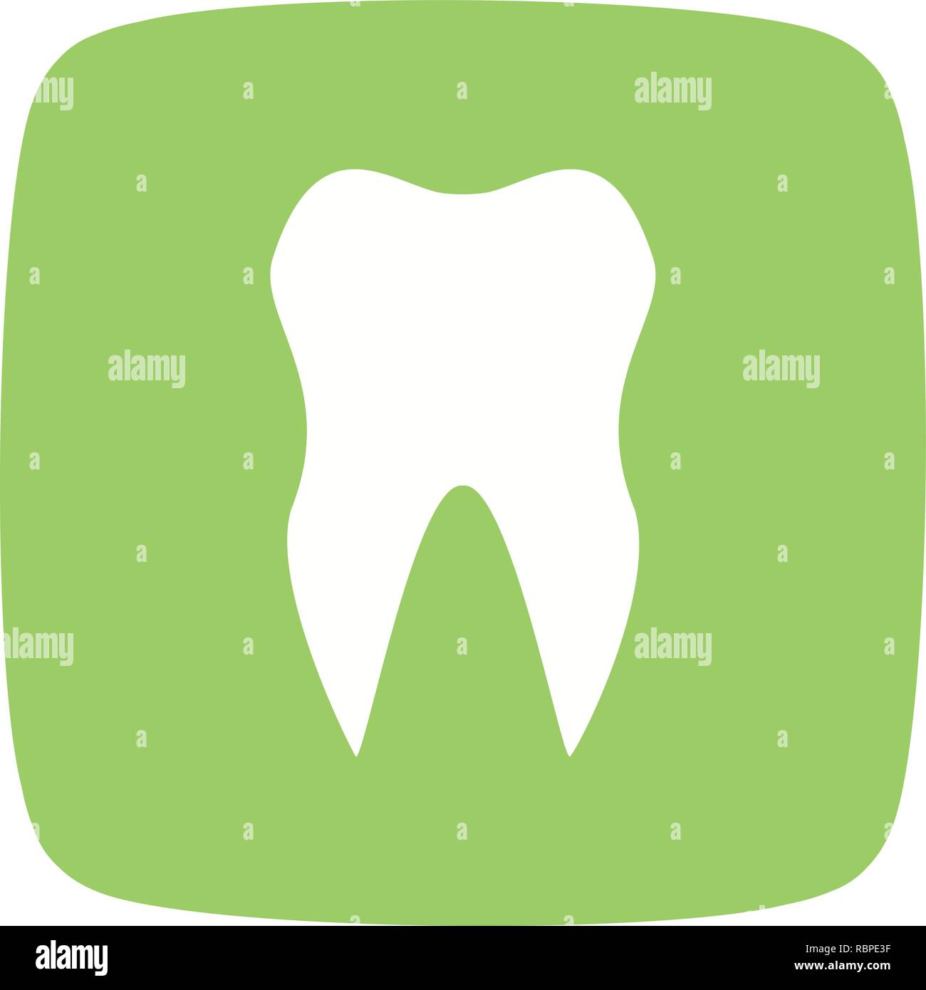 Vector Tooth Icon Stock Vector Image & Art - Alamy