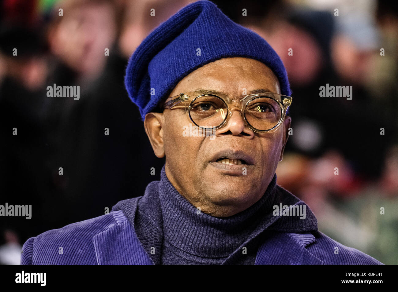 Samuel L. Jackson at the UK Premiere of GLASS on Wednesday 9 January ...