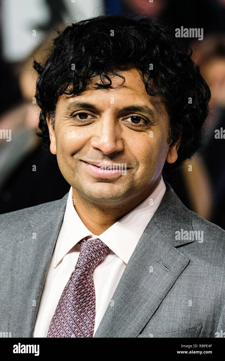 Director M. Night Shyamalan at the UK Premiere of GLASS on Wednesday 9 ...