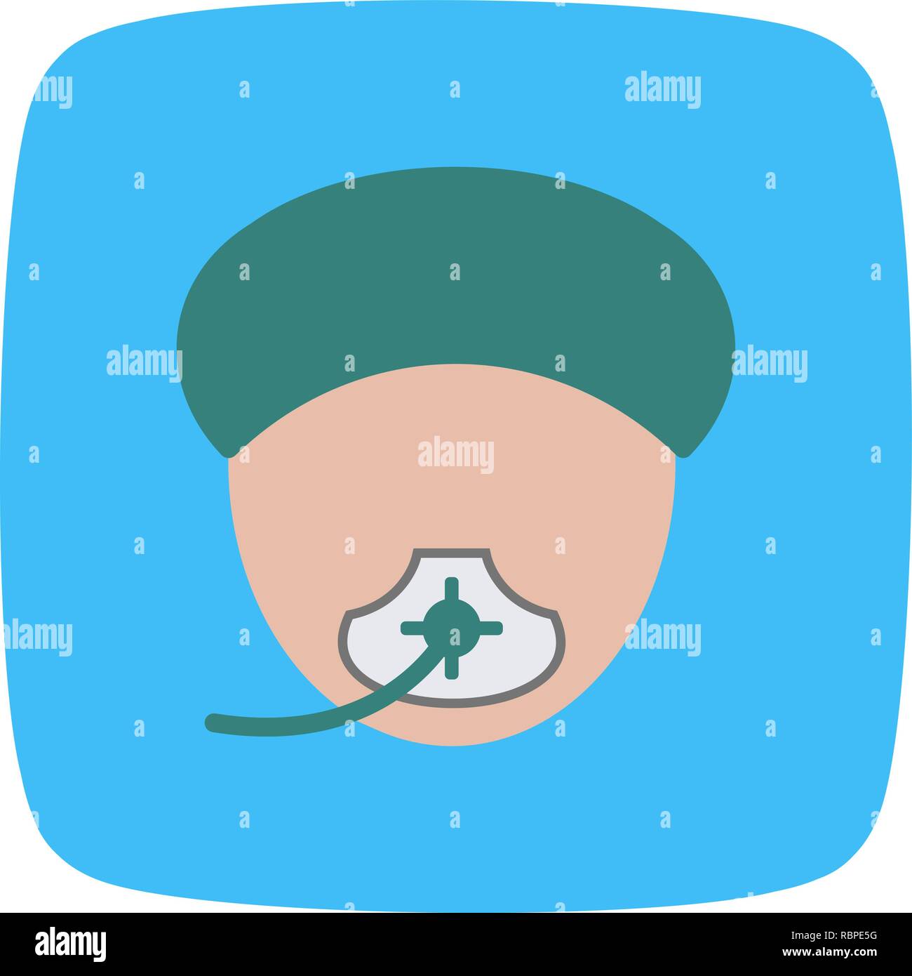 Vector Anesthesia Icon Stock Vector Image & Art - Alamy