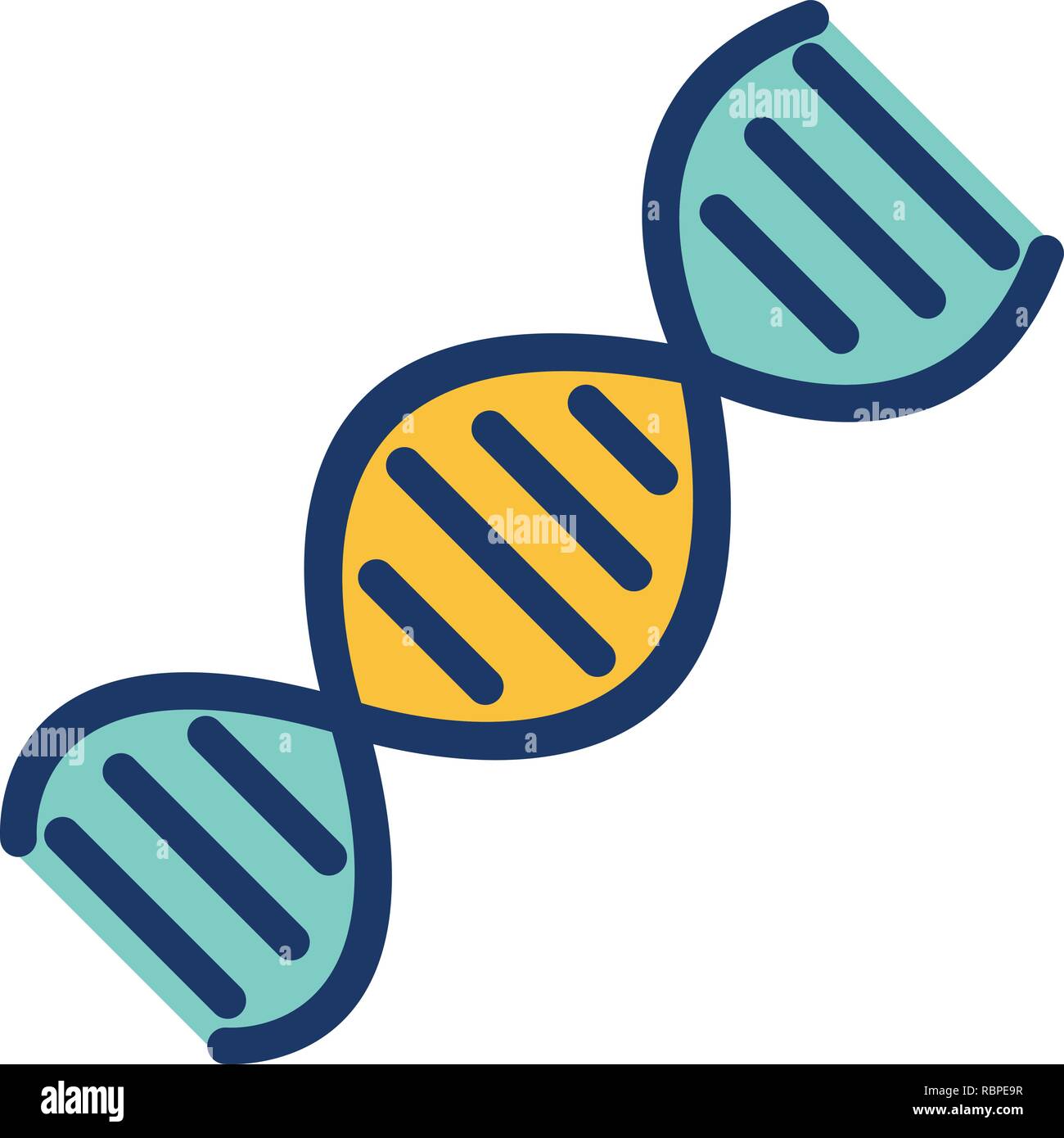 Rna dna_vector icon Cut Out Stock Images & Pictures - Alamy