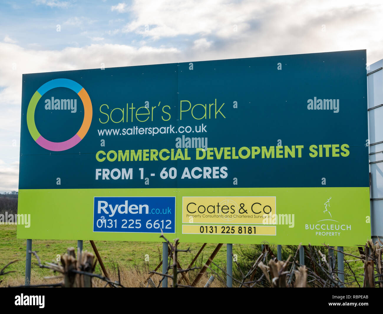 Hoarding advert hi-res stock photography and images - Alamy