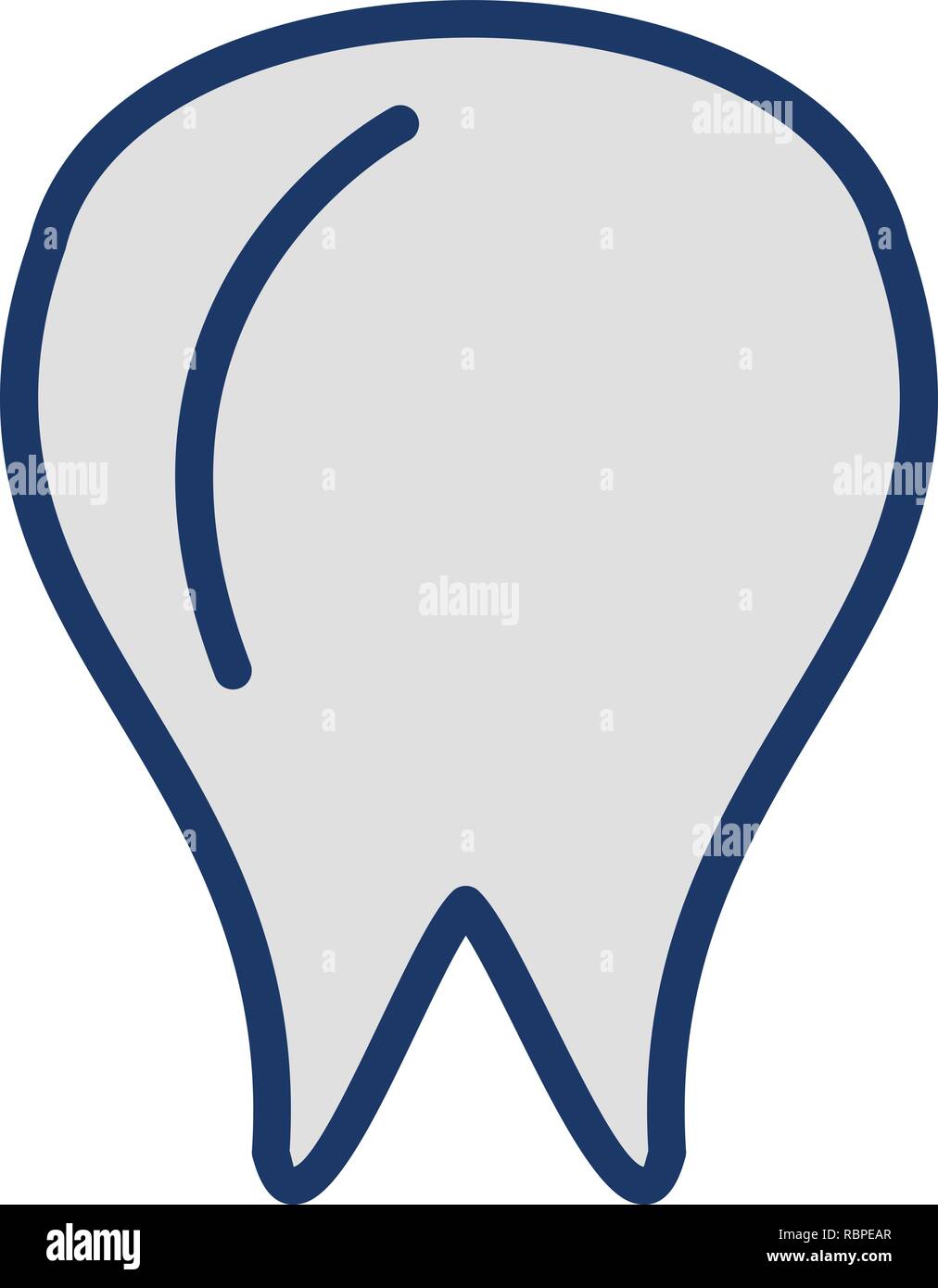 Vector Tooth Icon Stock Vector Image & Art - Alamy